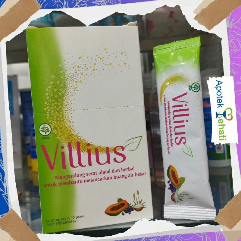 Jual Villius Sachet 10 gram Membantu Melancarkan Buang Air Besar ...