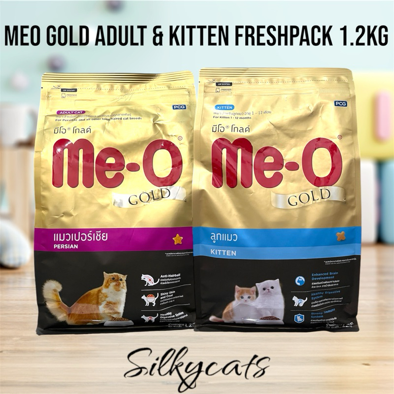 Jual Meo gold dryfood freshpack 1.2kg. Makanan kering kucing meo gold ...