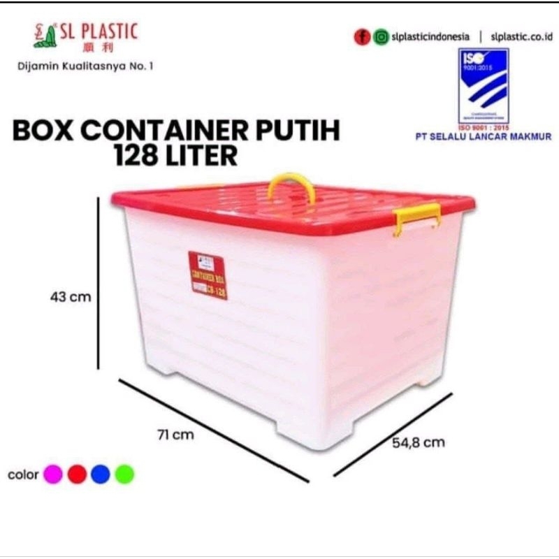 Jual BOX KONTAINER 128 LITER | Shopee Indonesia