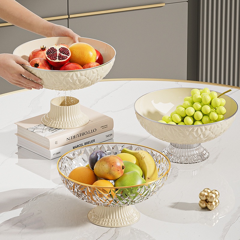 Jual Piring Buah Emas Piring Buah Ala Eropa / Piring Makanan Penutup ...