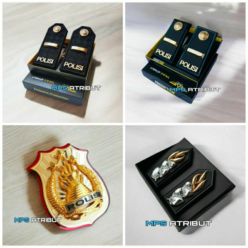 Jual PAKET PANGKAT PDU POLRI FULL MIKA IPDA/IPTU/AKP/KOMPOL/AKBP POLRI ...