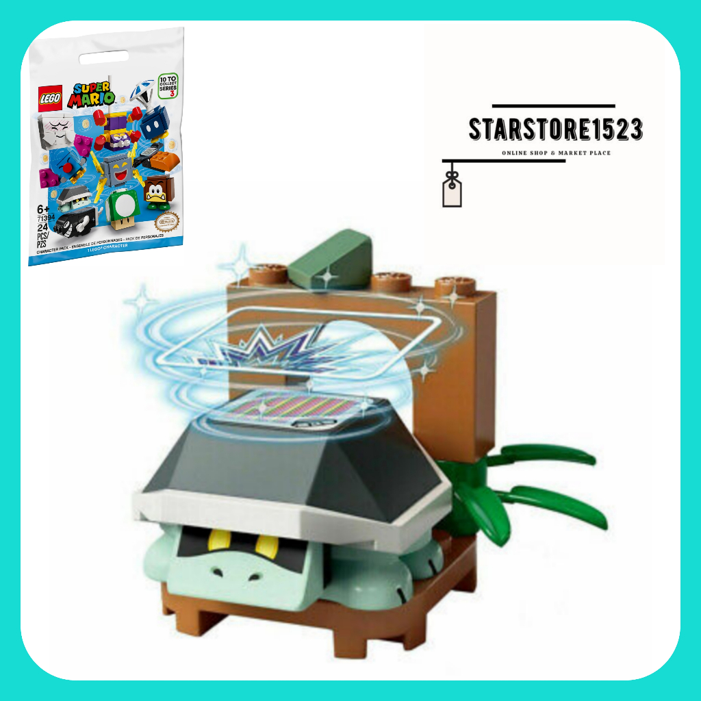 Jual Lego 71394 Minifigure Super Mario Seri 3 Bony Beetle | Shopee ...