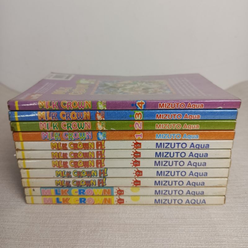 Jual Preloved Komik Milk Crown Series 11 Buku by Mizuto Aqua | Shopee ...