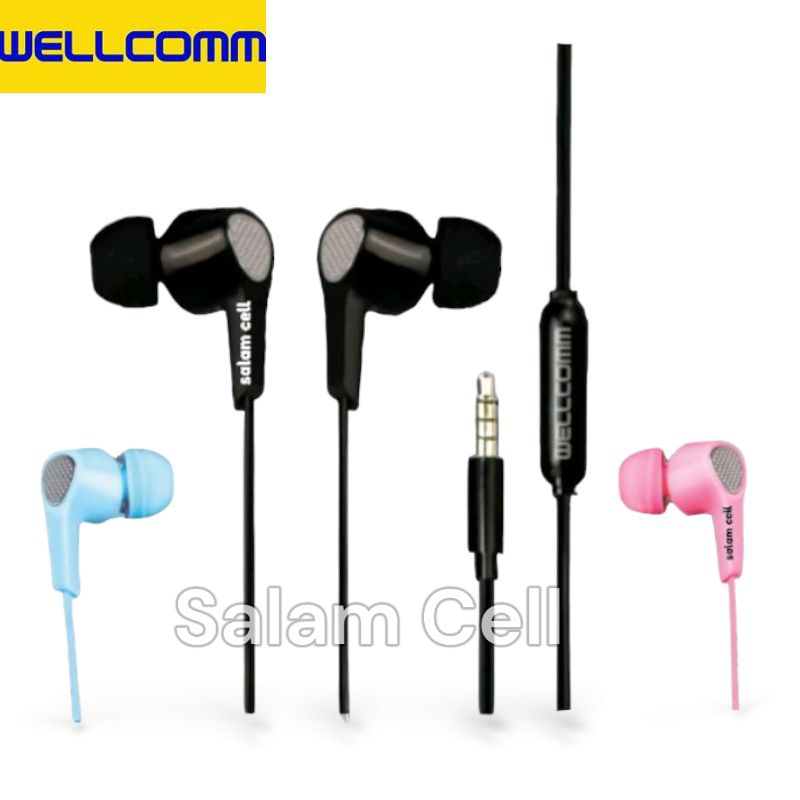 Jual Headset Wellcomm BS-02 Xtra Bass Original Wellcomm Bs02 Garansi ...