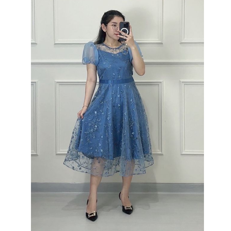 Jual Navira - Cheryl Dress - Dress Pesta Wanita - Dress Kondangan ...