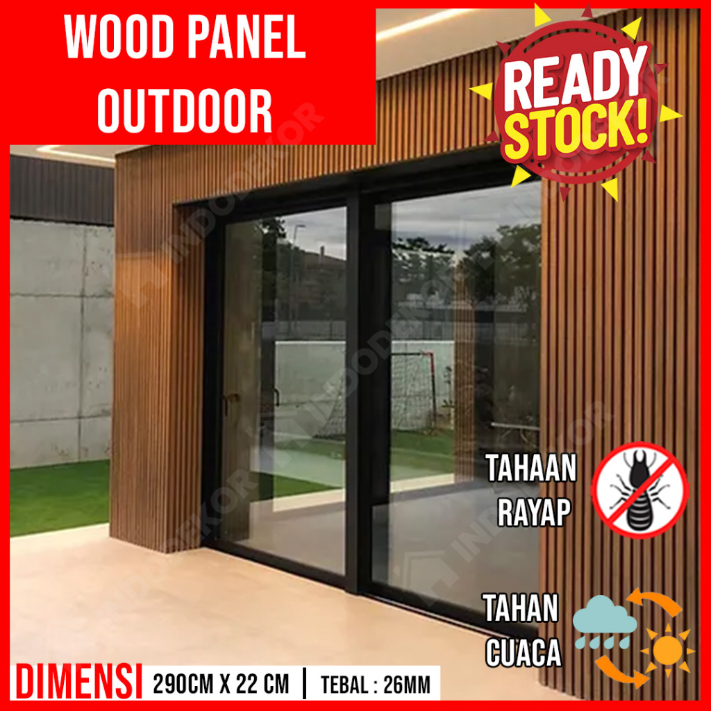 Jual WPC WALLPANEL OUTDOOR / WALL PANEL KAYU OUTDOOR [Khusus Bandung ...