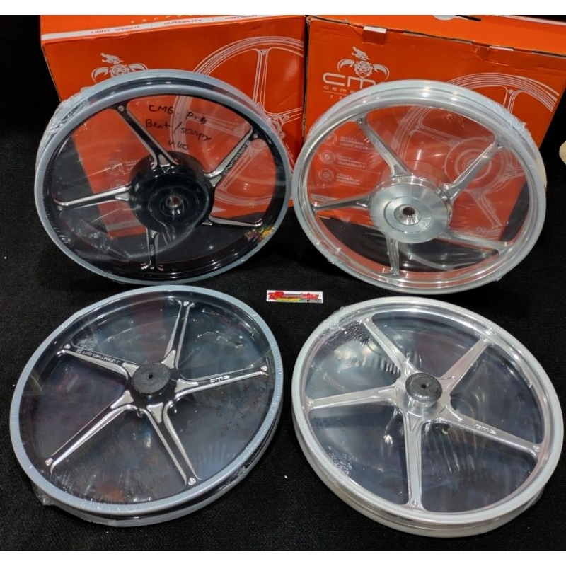 Jual Velg CMG MG511 Original Model ENKEI AK 55 Palang 5 140/160 Ring 17 Vario 110, Beat, Scoopy ...
