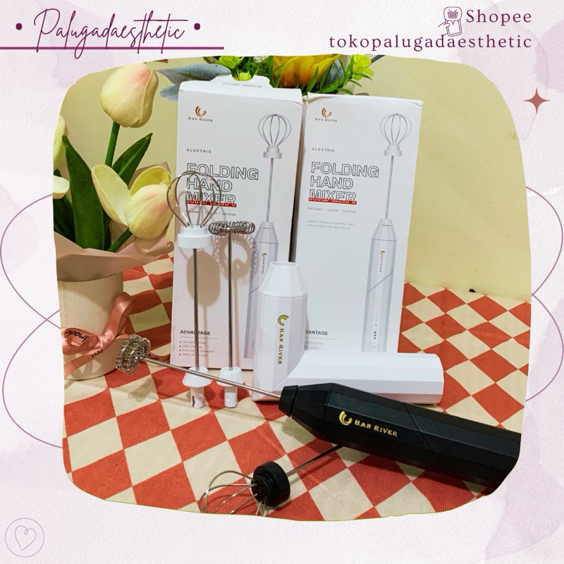 Jual [ SAMARINDA ] Folding Hand Mixer Han River | Shopee Indonesia