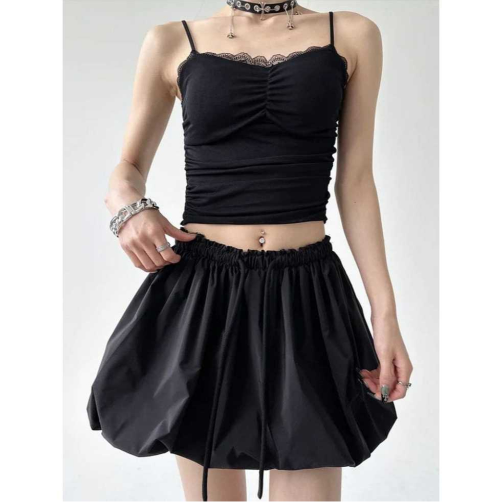 Jual Balloon skirt wanita korean/Basic Mini skirt/Rok balon wanita/rok ...