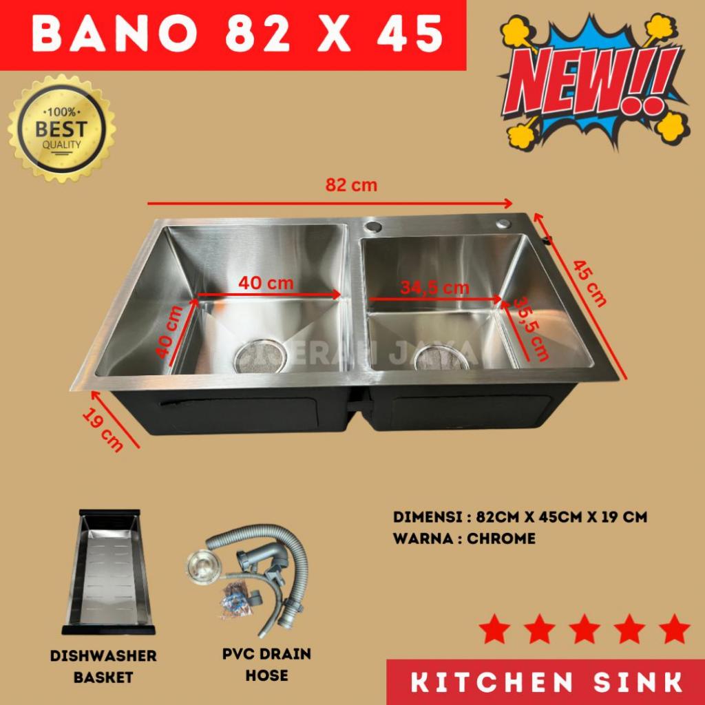 Jual PAKET BAK CUCI PIRING STAINLESS OSAKA SETIPE VALPRA VHE8245 + AFUR ...