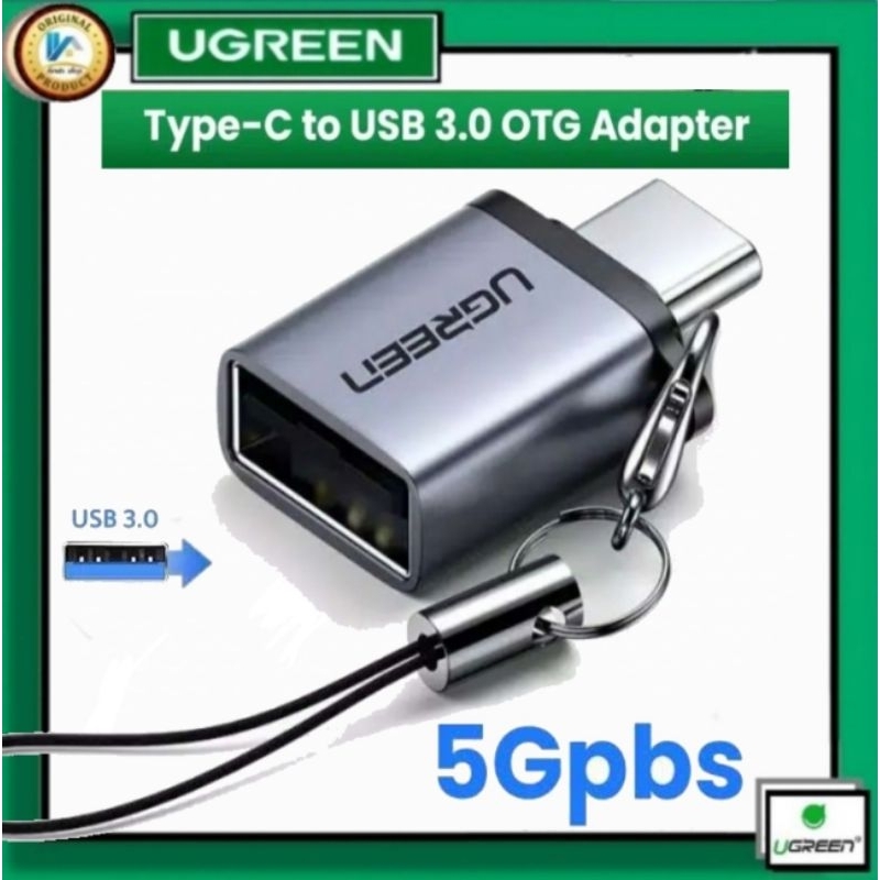 Jual UGREEN Converter adapter OTG type C to USB 3.0 5Gpbs high speed ...
