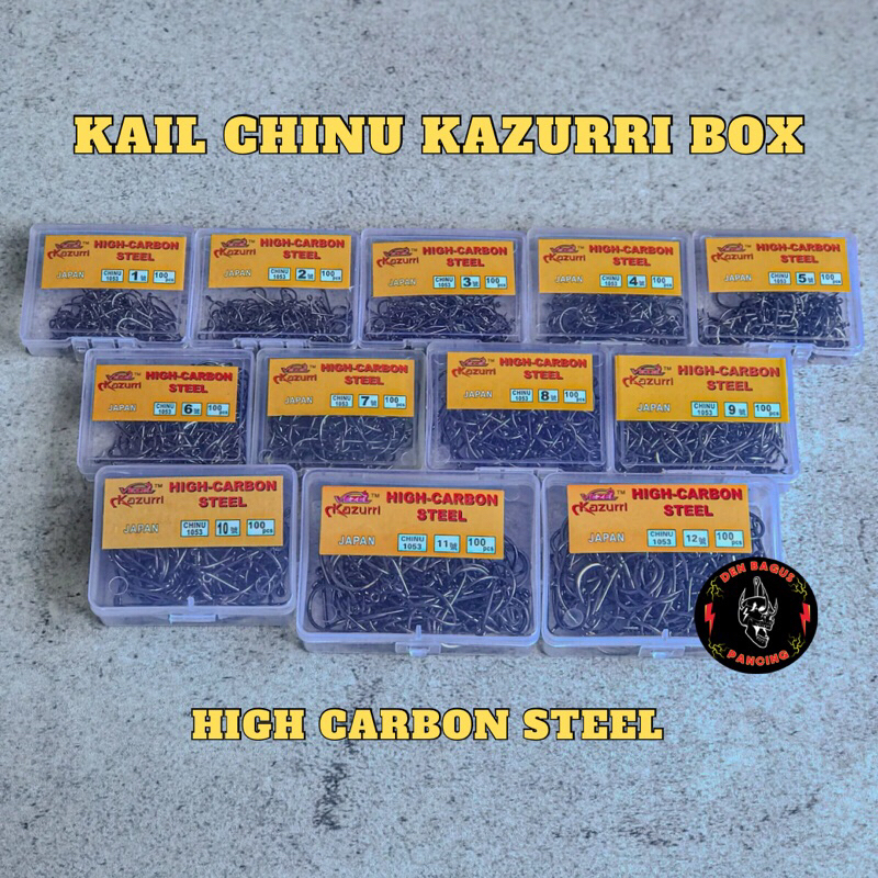 Jual Mata Kail Pancing Per Box Kotakan Isi 100 Pcs Chinu 1053 Vezel ...