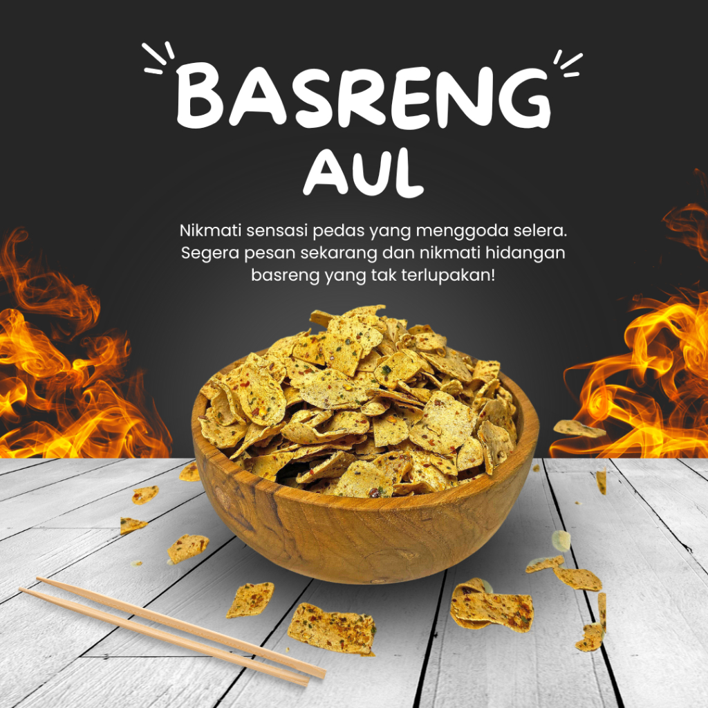 Jual Basreng aul (pouch) 130 gram | Shopee Indonesia