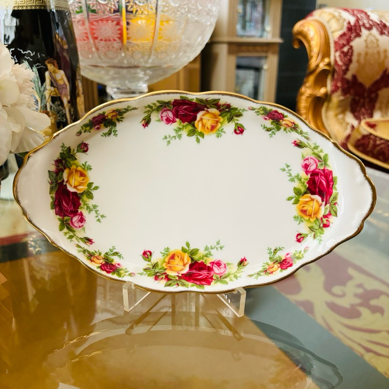 Jual Piring Saji / Royal Albert Old Country Roses Regal / Mewah Cantik ...
