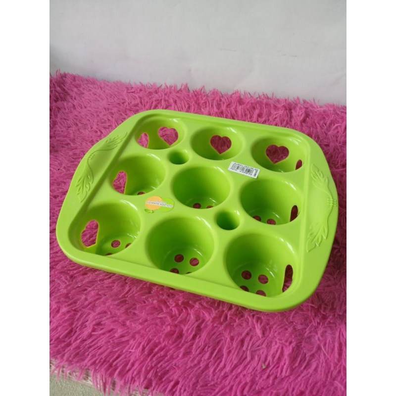 Jual Rak aqua gelas RA 9043 /wadah minuman dalam kemasan gelas 9 cup ...