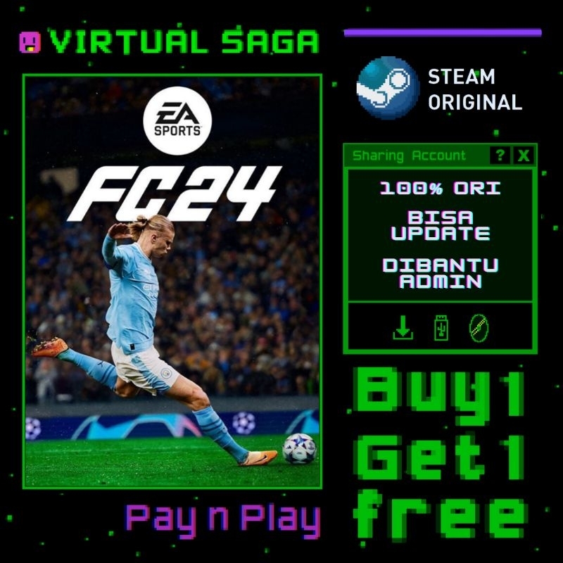 Jual FC 24 Original PC Game FIFA 24 | Shopee Indonesia