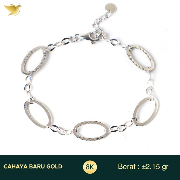 Jual OLIMPIC OVAL CHAIN BRACELET 8K | Shopee Indonesia