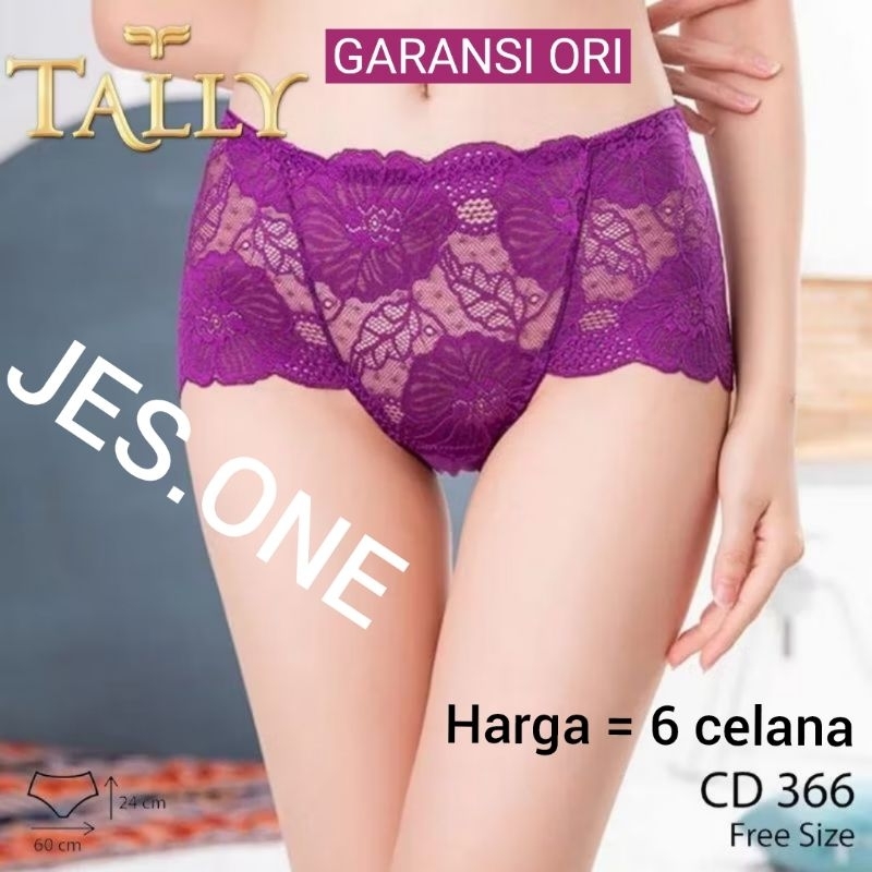 Jual 6pcs TALLY 366 CD Celana Dalam Wanita Brokat fit XL | Shopee Indonesia