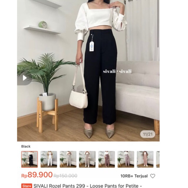Jual JUAL RUGI BARU SIVALI FACTORY PANTS PETITE SIZE | Shopee Indonesia