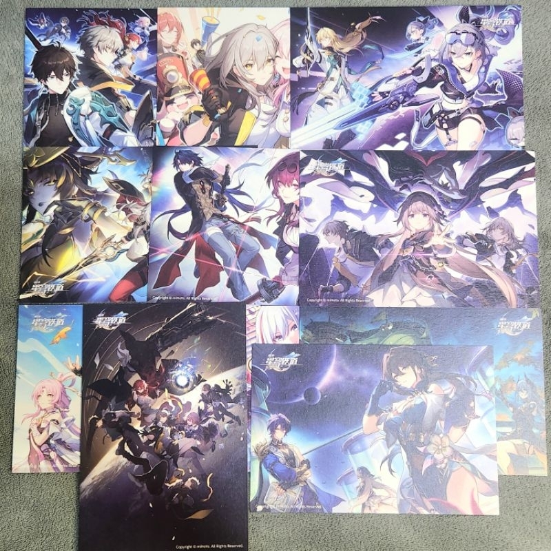 Jual Honkai : Star Rail - Version Key Visual Postcard Official Merch ...