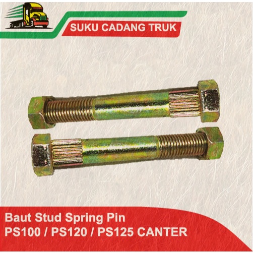 Jual BAUT STUT PEN PER BOLT STUD SPRING PIN PS 100 120 125 CANTER ...