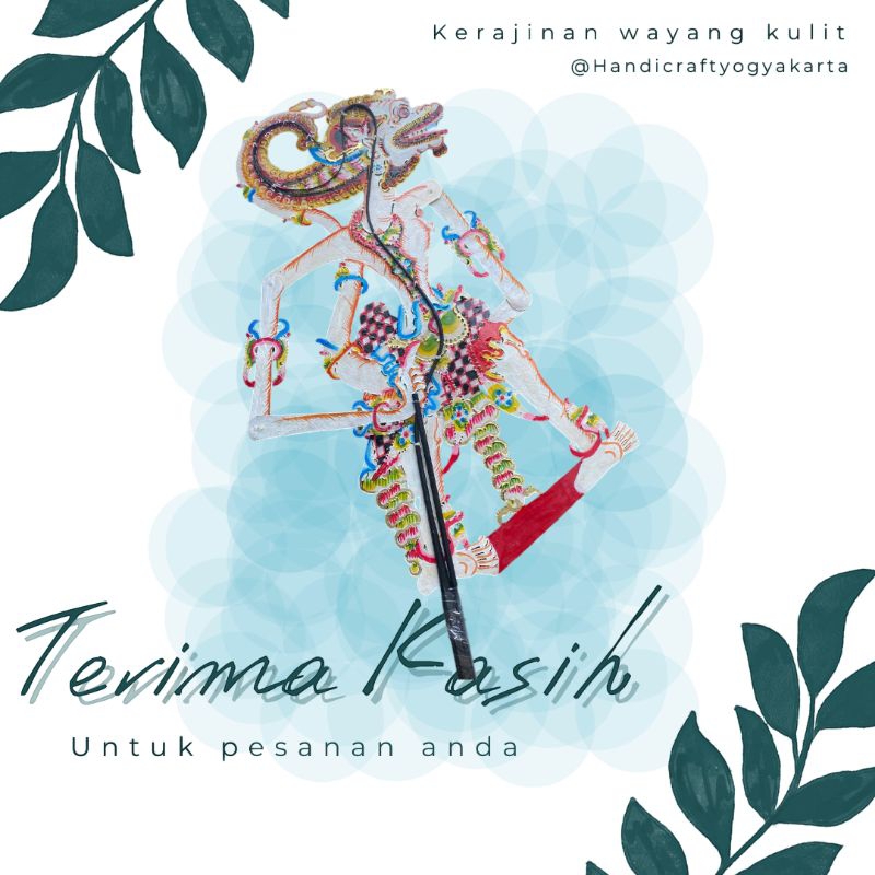 Jual Wayang Kulit Anoman Hanoman Obong Ukuran Standar Dalang | Shopee ...