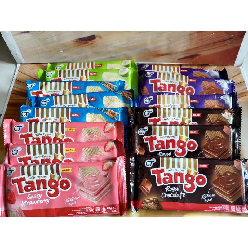 Jual Wafer Tango 2000 an Berat 35gr Ecer Harga Grosir Snack Murah ...