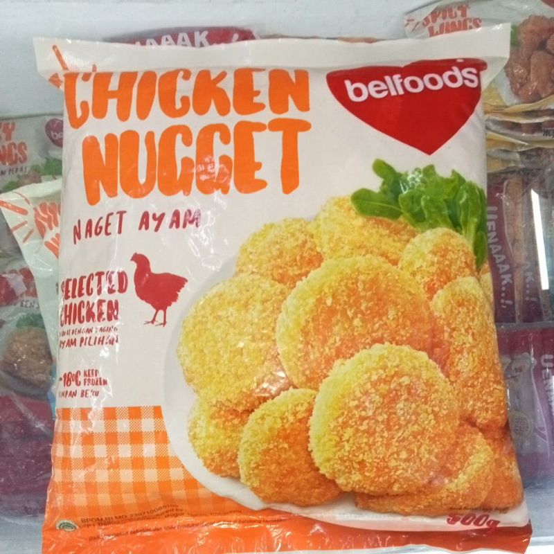 Jual BELFOODS Chicken Nugget 500gr | Shopee Indonesia