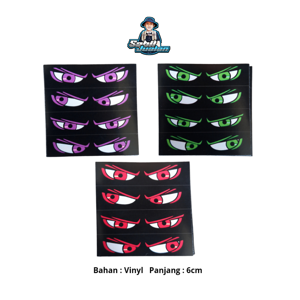 Jual Stiker Strobo Mata 4 Mode #sabiljualan | Shopee Indonesia