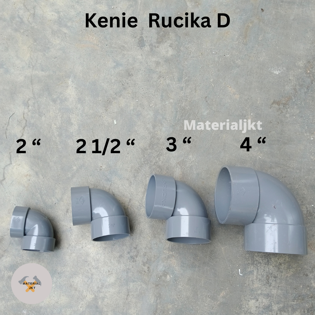 Jual Keni Rucika D 2 2 1/2 3 4 D Inch " Sambungan Pipa Belok Sok ...