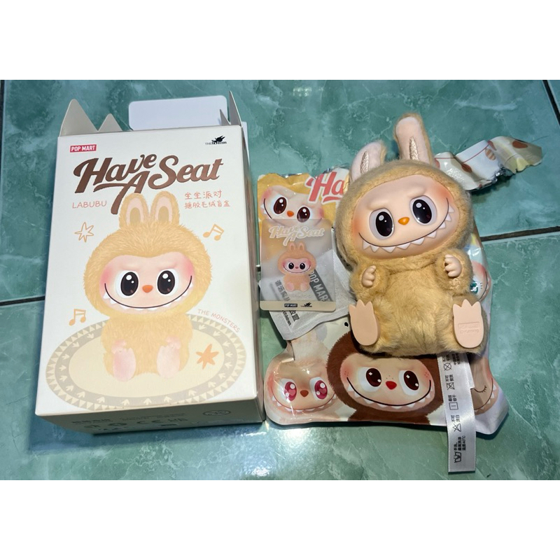 Jual Labubu V2 Have A Seat Baba limited edition murah ORIGINAL Pop Mart ...