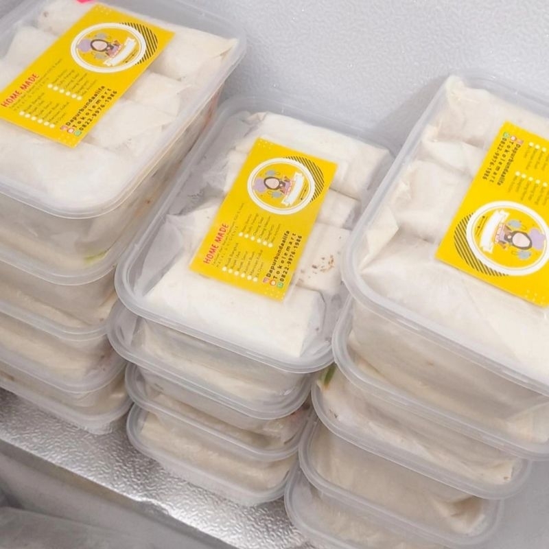 Jual KEBAB MINI FROZEN MANIS PISANG COKLAT isi 8 | Shopee Indonesia