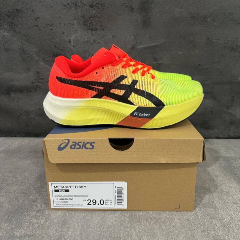 Jual Sepatu Sneakers Running Asics Metaspeed Sky Paris Safety Yellow ...