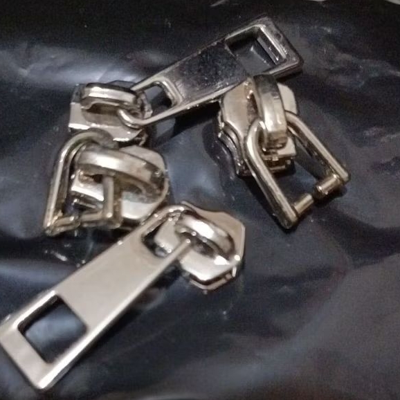 Jual Kepala sleting besi,untuk daun rel besi, no 5 cocok buat tas ...