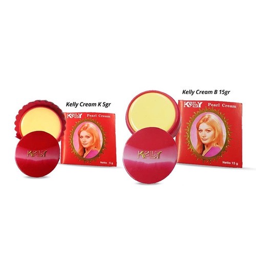 Jual Kelly Pearl Cream 15gr (Besar) & 5gr (Kecil) | Shopee Indonesia