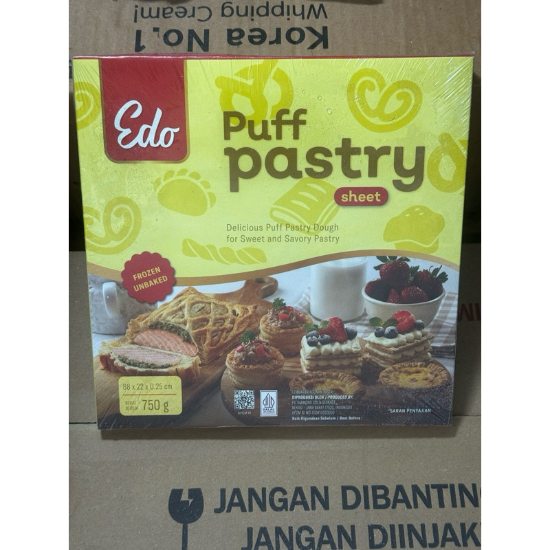 Jual EDO PUFF pastry 750gr - INSTANT ONLY | Shopee Indonesia