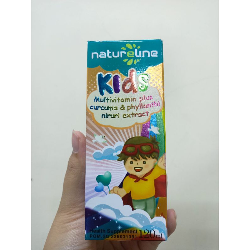 Jual Natureline KIDS MULTIVITAMIN PLUS Temulawak isi 120 ML | Shopee ...