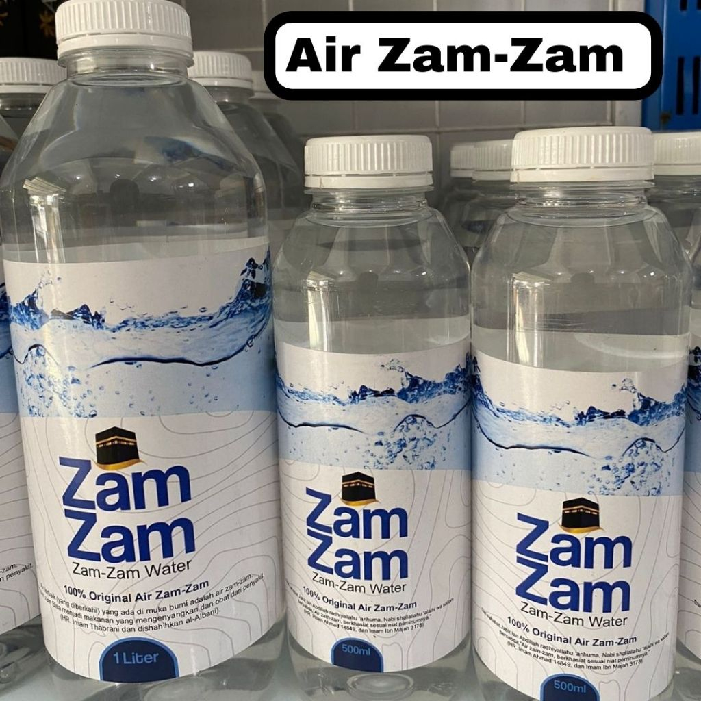Jual AIR ZAM - ZAM WATER 100% ORIGINAL 500ml KEMASAN BOTOL | Shopee ...