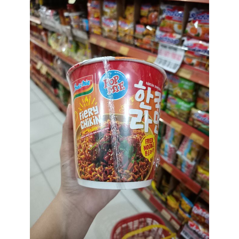 Jual Indomie Cup Korean Ramyeon Fiery Chikin 95gram Per 3pcs | Shopee Indonesia