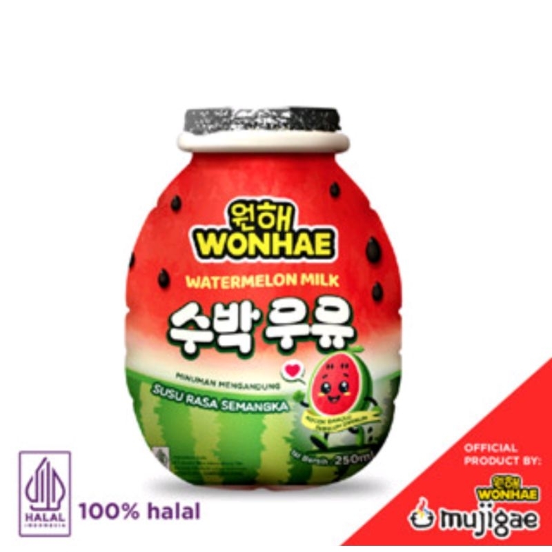 Jual Wonhae Watermelon Milk 250ml | Shopee Indonesia