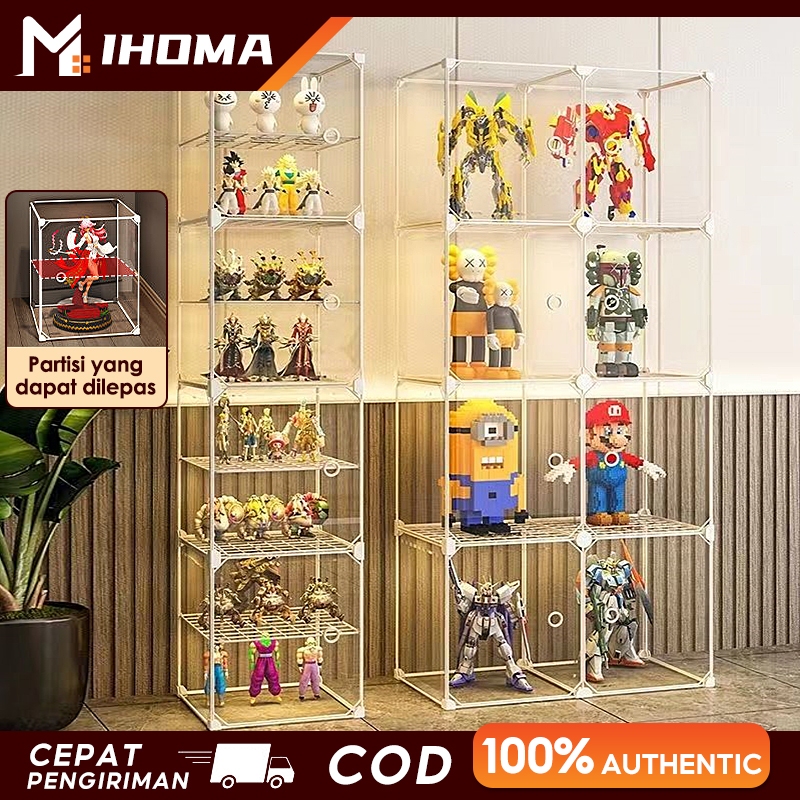 Jual Oversize Kotak display /Transparent Storage Display Box PP /Drop ...