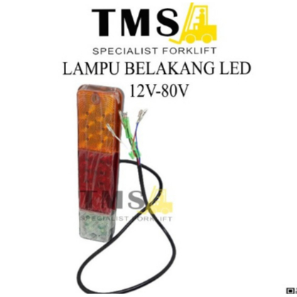 Jual LED Rear Lamp Combination Lamp Back For Forklift 12-80V Lampu ...