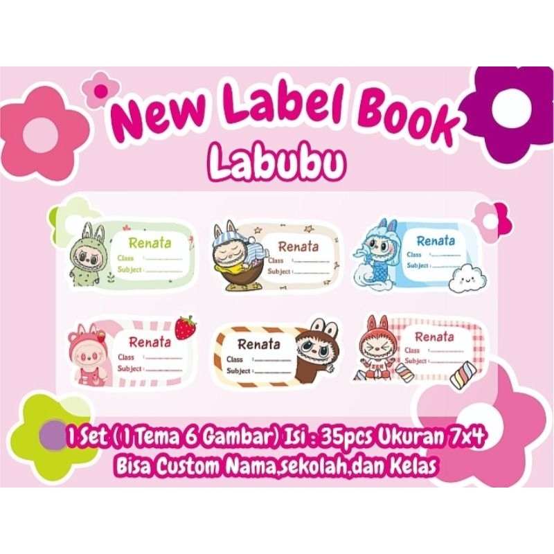 Jual NEW LABEL BOOK CUTTING LABUBU | Shopee Indonesia