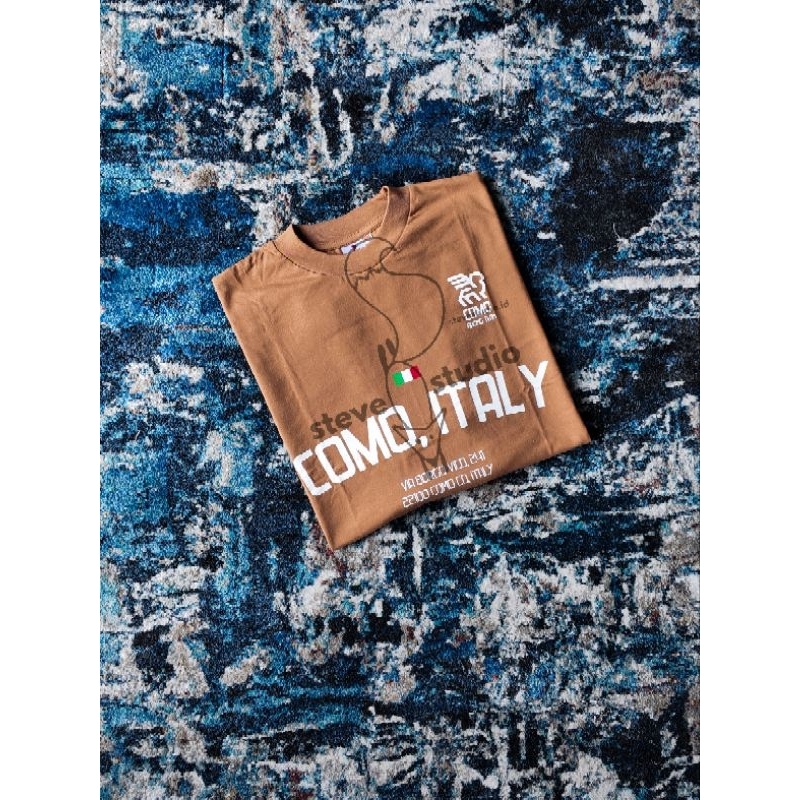 Jual STEVE STUDIO OFFICIAL | Como Brown HEAVYWEIGHT Cotton | Oversize T ...