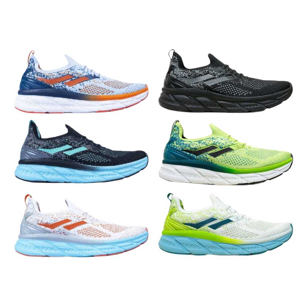 Jual Sepatu Running MILLS Enermax Nanoknit Original | Shopee Indonesia