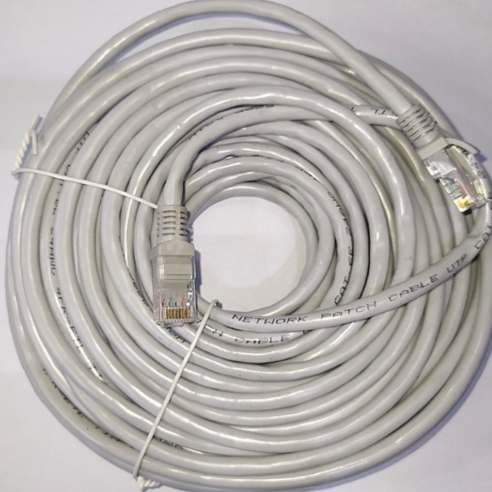 Jual kabel lan utp cat 5e rj45 30 meter Richie tech | Shopee Indonesia