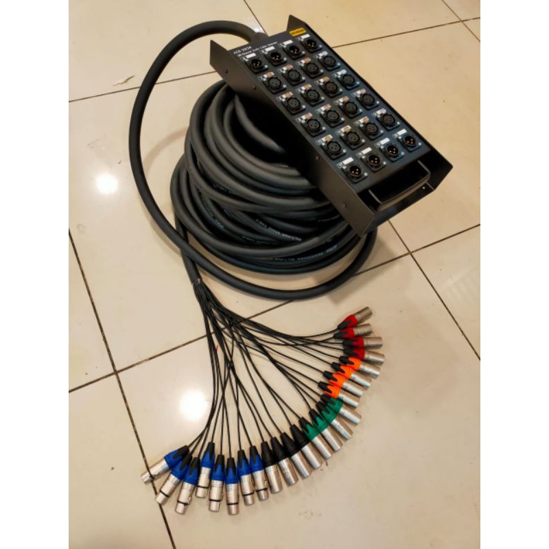 Jual Kabel snake 24ch 16in 8out Panjang 35 meter Original Real pict ...