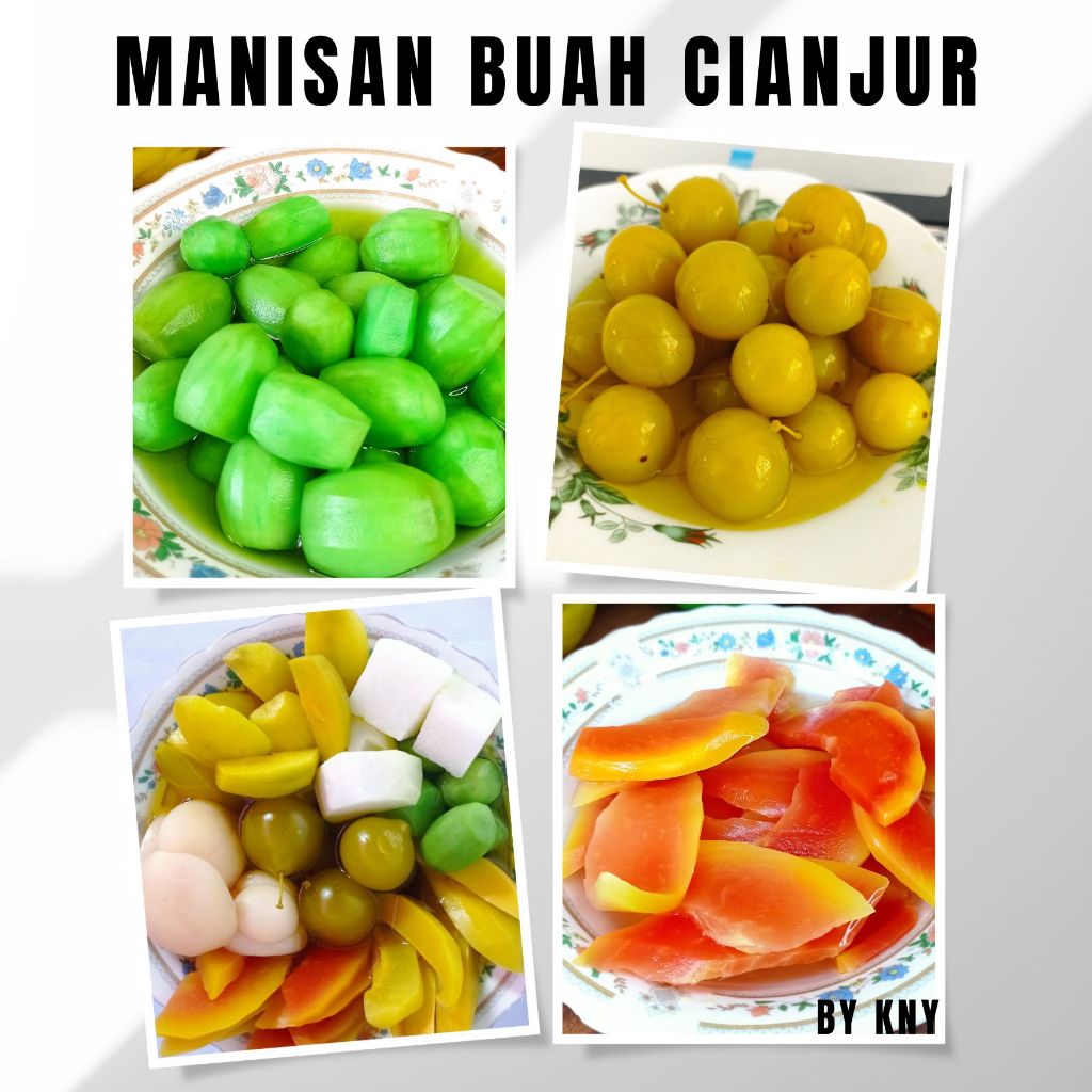Jual BY KNY Manisan buah asli cianjur asinan buah rujak buah potong ...