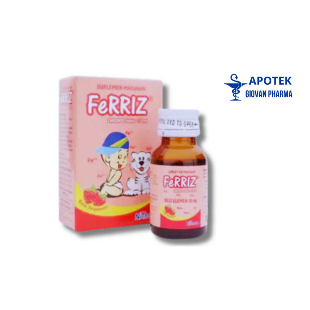 Jual FERRIZ DROPS RASA STRAWBERRY 15 ML | Shopee Indonesia