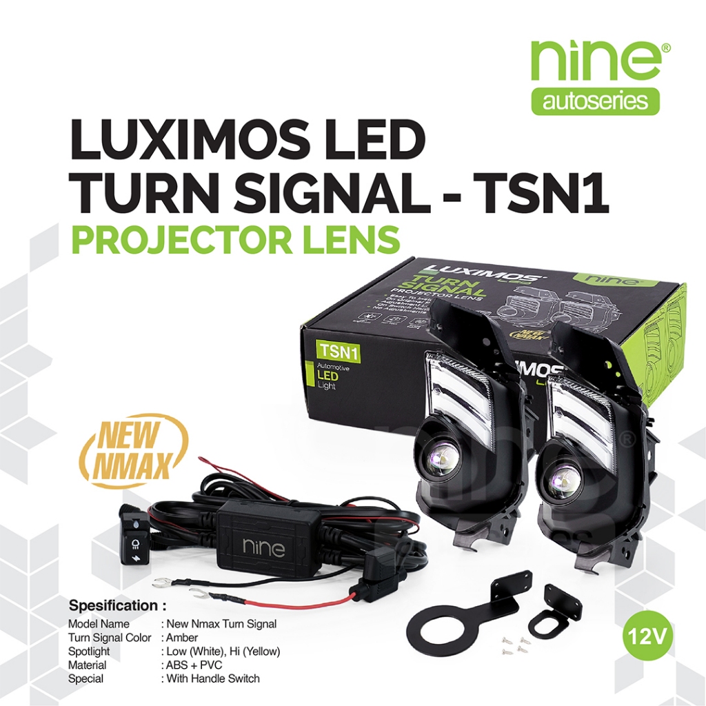 Jual LUXIMOS Lampu Tembak 30W + Sein DRL Alis Bonus Saklar Projector ...
